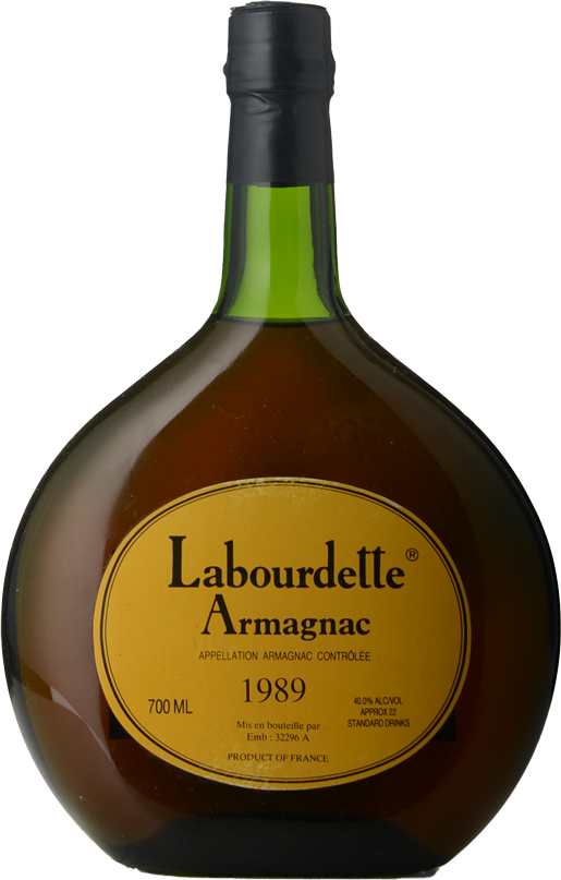 LABOURDETTE Armagnac, Armagnac 1989 700ml