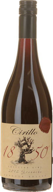 CIRILLO 1850 Old Vine Grenache, Barossa Valley 2012 | Langton's Fine Wines