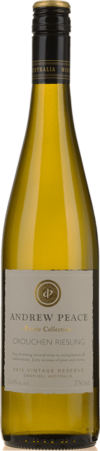 ANDREW PEACE WINES Estate Collection Reserve Crouchen Riesling, Swan ...
