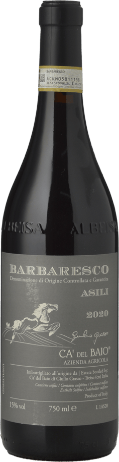 CA 'DEL BAIO Asili, Barbaresco 2020 Bottle