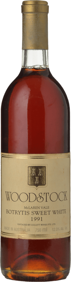 WOODSTOCK Botrytis Sweet White, South Australia 1991 Bottle