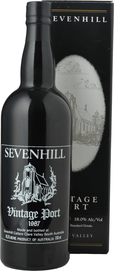 SEVENHILL CELLARS Vintage Port, Clare Valley 1987 Bottle
