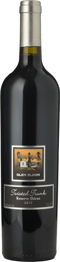 GLEN ELDON Twisted Trunk Reserve Shiraz, Eden Valley 2013 Bottle