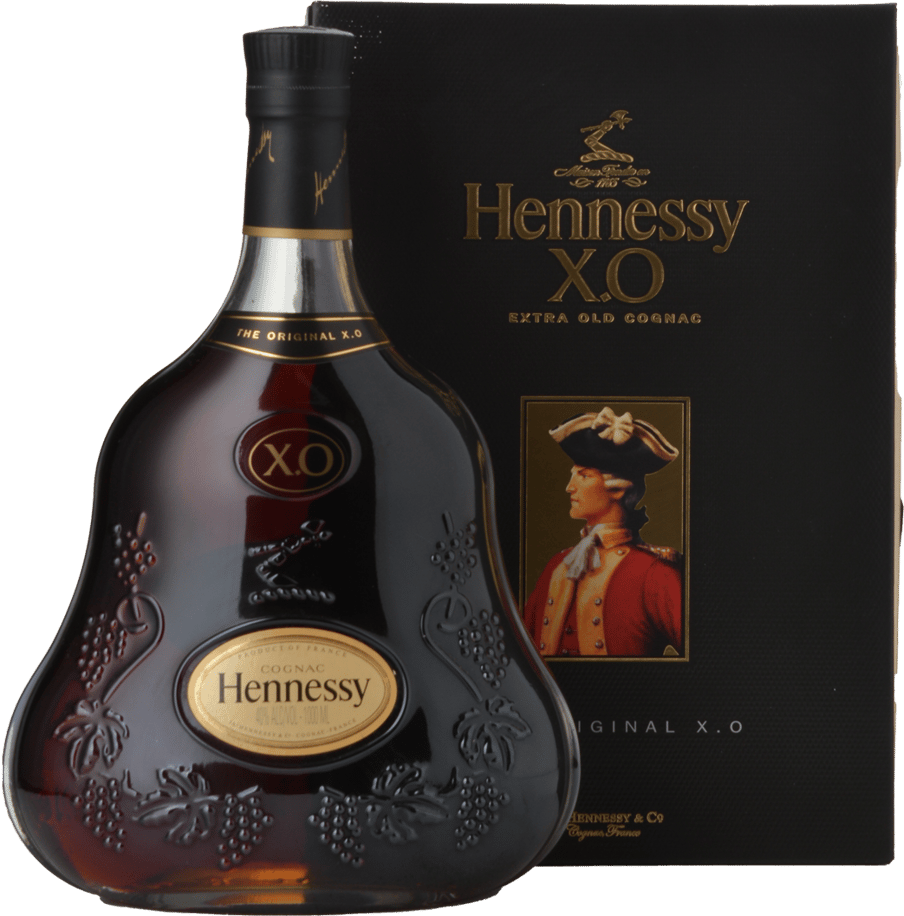 HENNESSY Extra Old Original X.O 40% ABV, Cognac NV One Litre Bottle